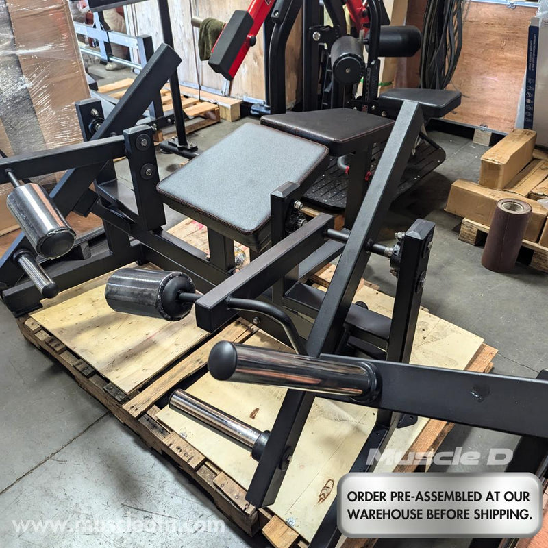 Excel Iso-Lateral Leg Curl - Muscle D Fitness - Plate Load Hamstring C ...