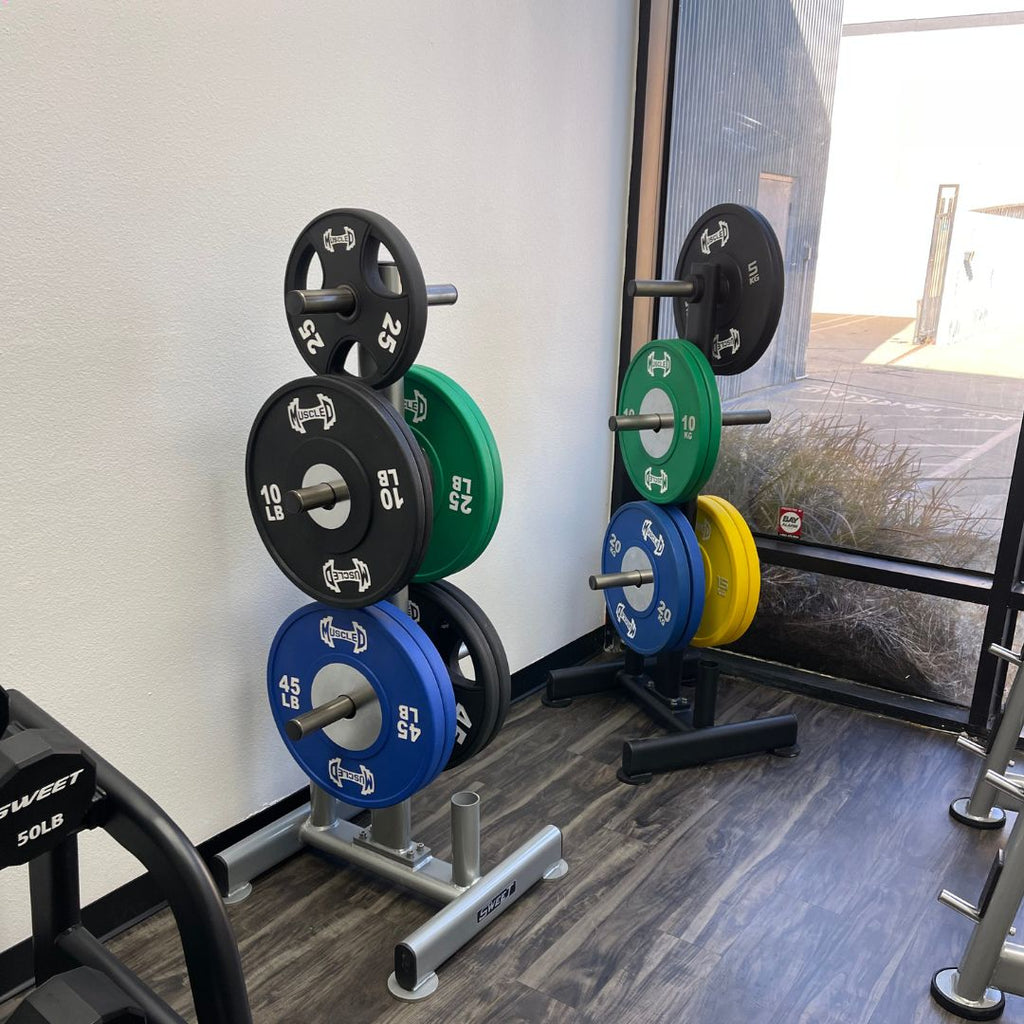 Sweet Olympic Plate Tree – Weights & Bars