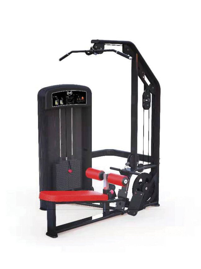 Lat Low Row - | Weights & Bars