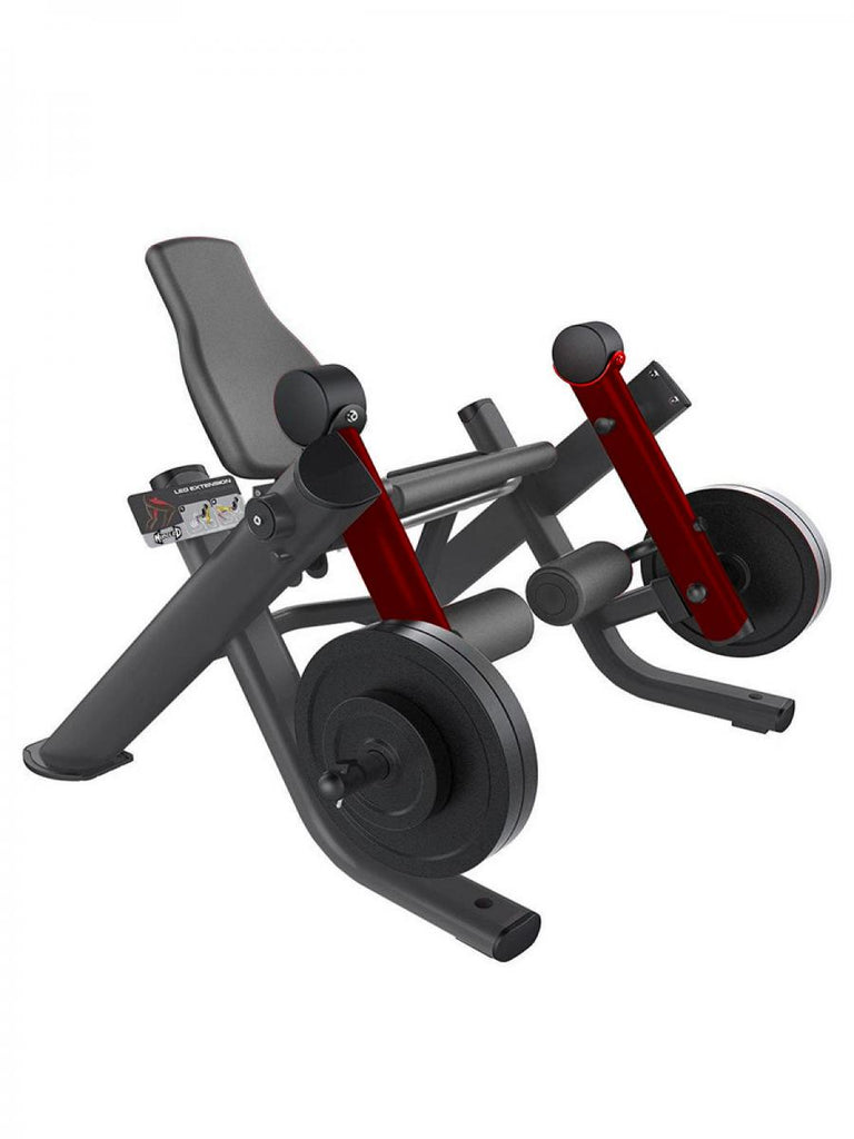 Plate Loaded Leg Extension Machine - | Weights & Bars