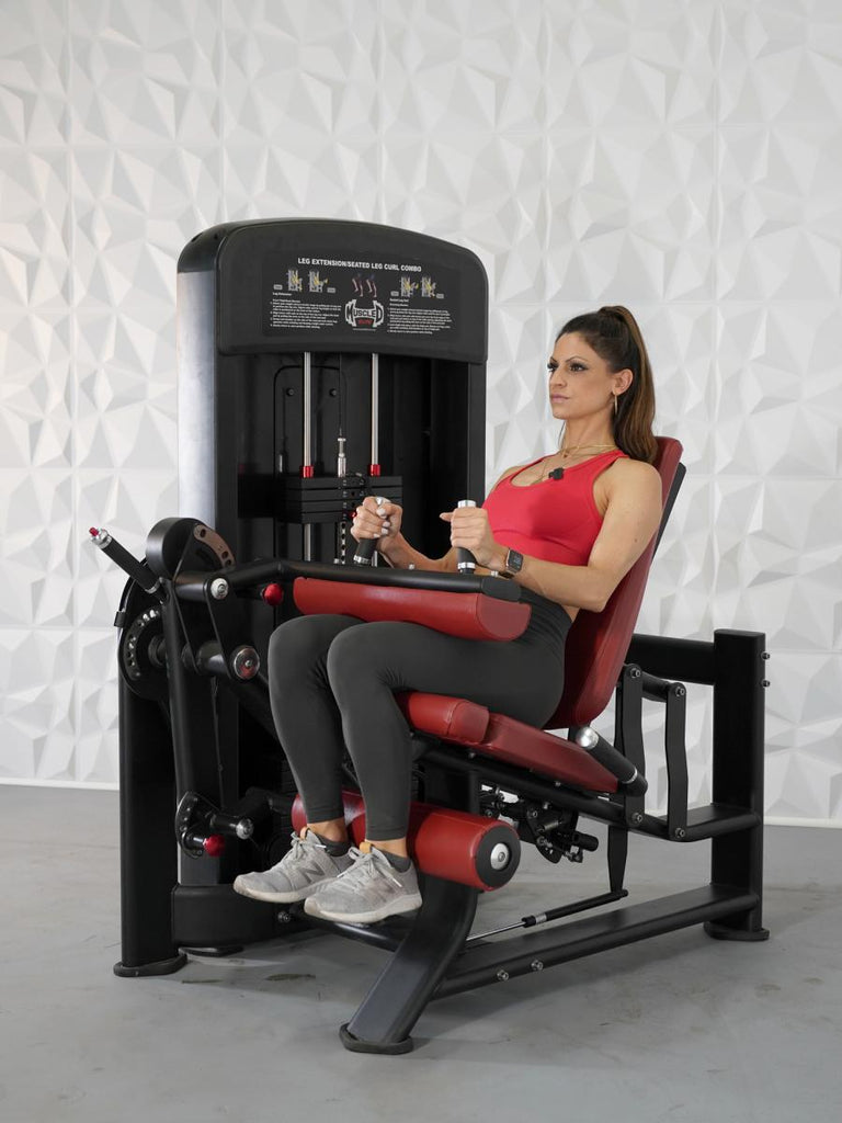 Seated Leg Curl/Leg Extension Combo | Weights & Bars